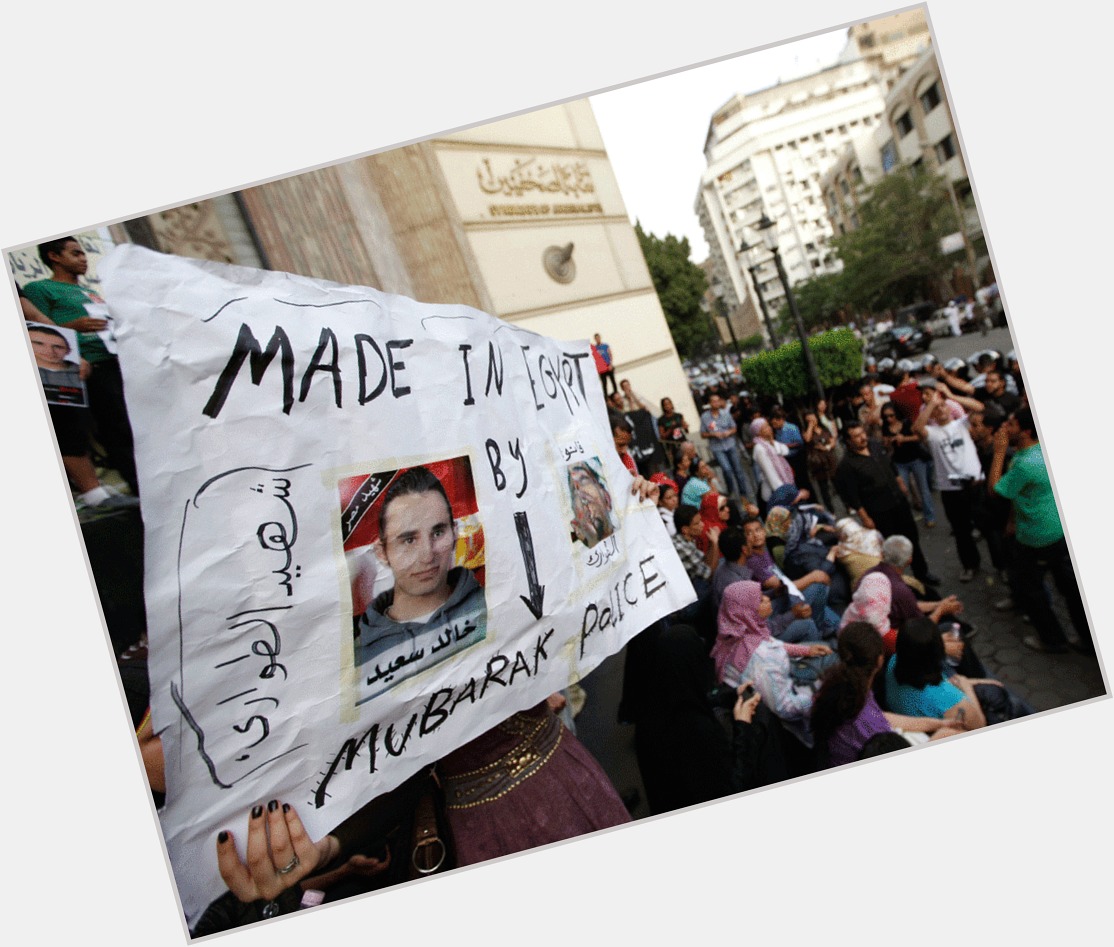 Death Of Khaled Mohamed Saeed | Official Site for Man Crush Monday #MCM ...