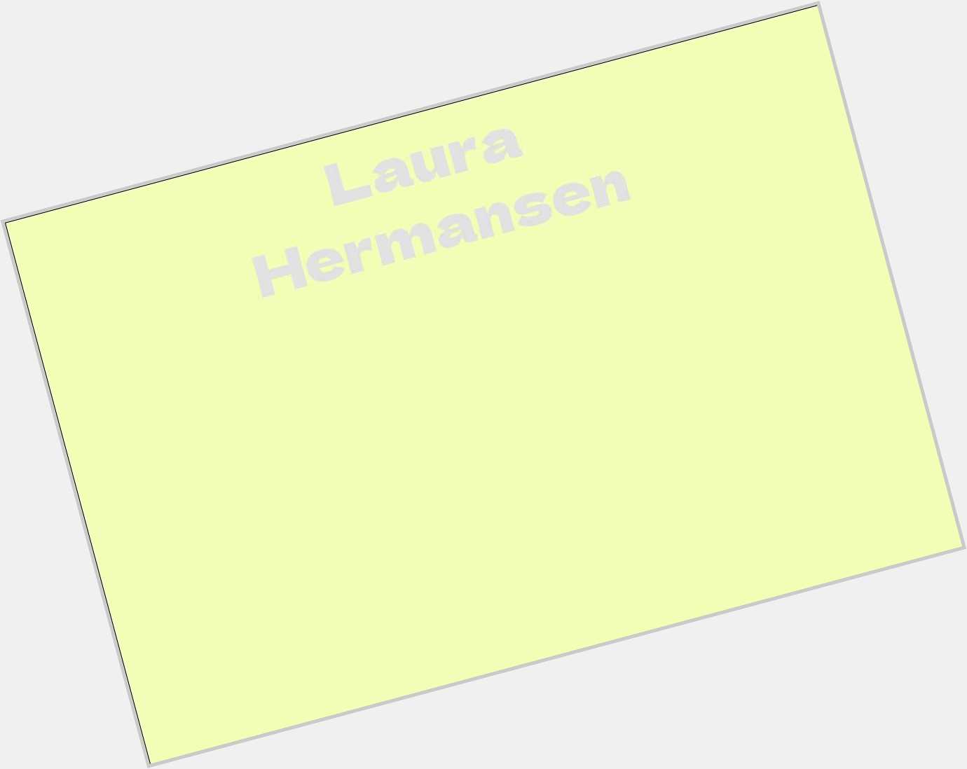 Laura Hermansen | Official Site for Woman Crush Wednesday #WCW