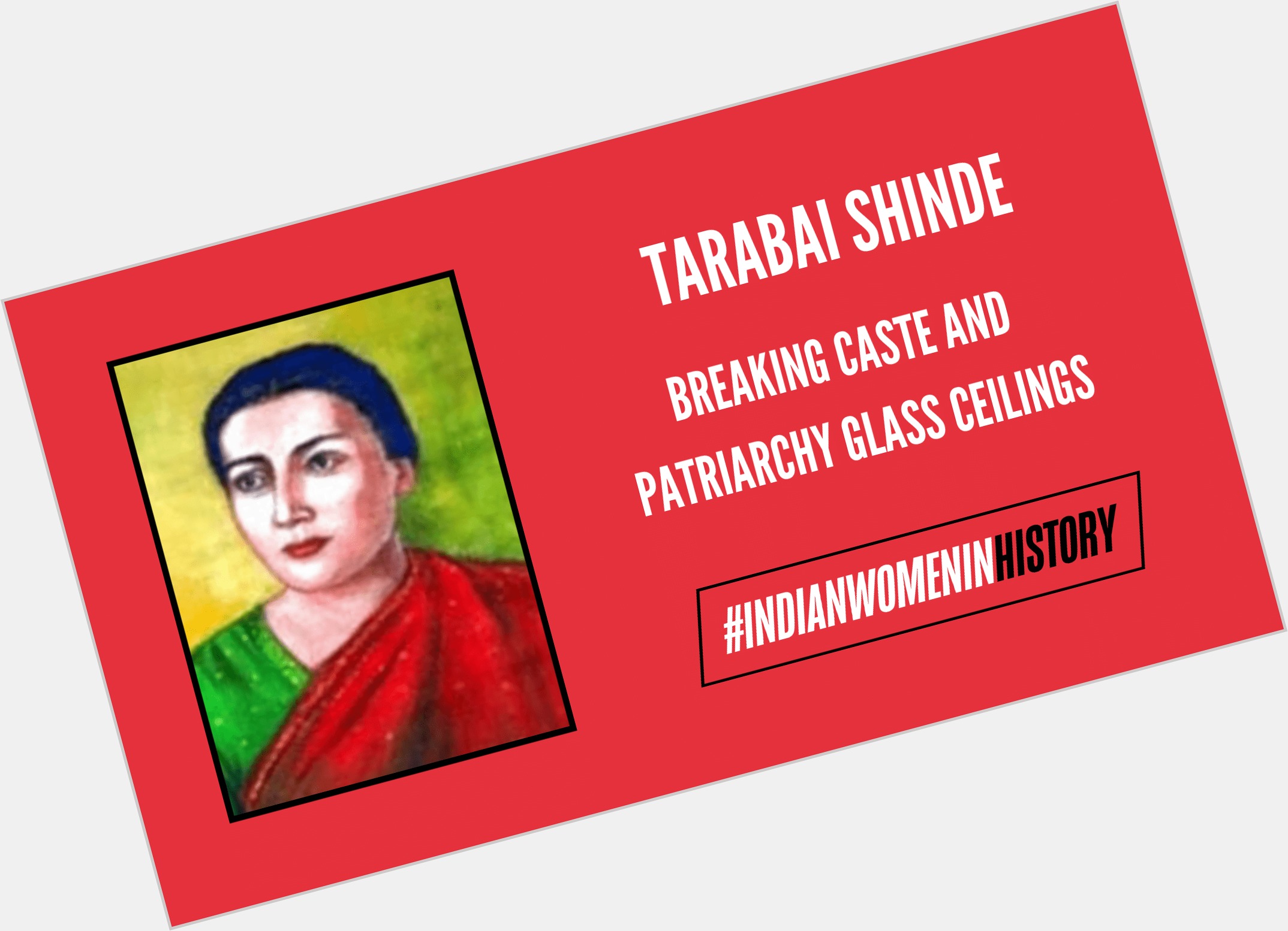 Tarabai Shinde | Official Site for Woman Crush Wednesday #WCW