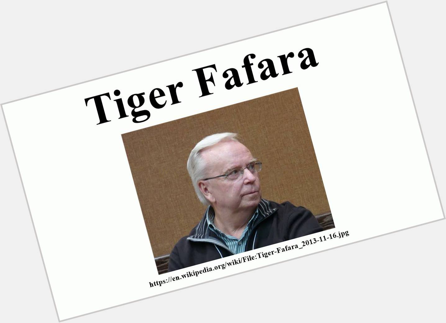 Tiger Fafara | Official Site for Man Crush Monday #MCM | Woman Crush ...